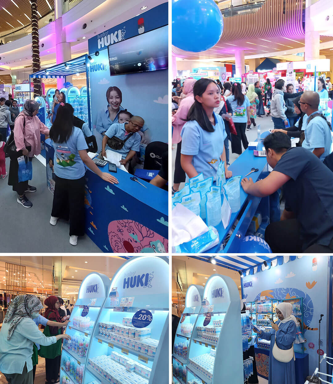Keseruan Baby Huki di Event Mums Fest 2024 - Ikapharmindo Putramas